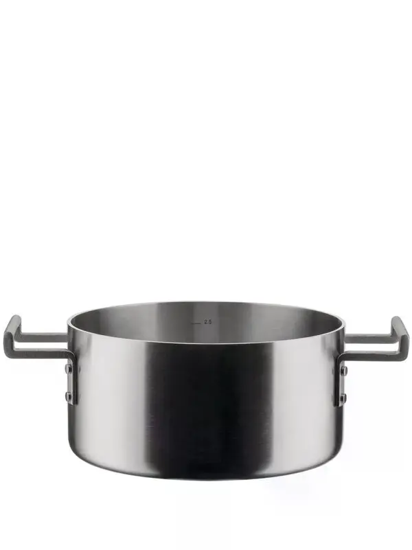 ALESSI Convivio Stainless Steel Casserole - Silver