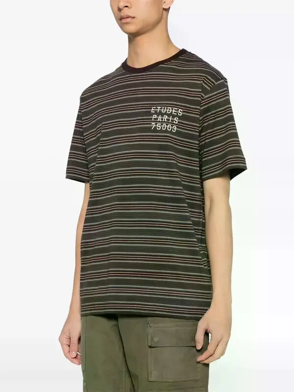 Études Studio Striped Cotton T-shirt