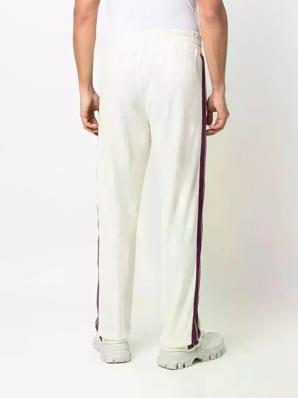 Palm Angels Logo-print Track Pants - Neutrals