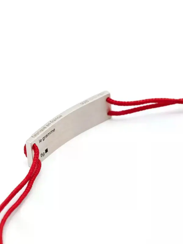 Le Gramme Buff-top Pyramid-guilloché Bracelet