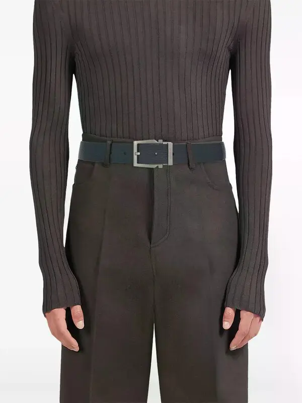 FERRAGAMO Reversible Leather Belt