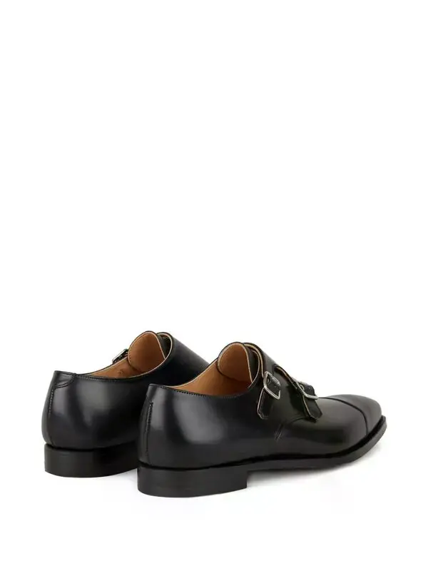Crockett & Jones Double Buckle Loafers