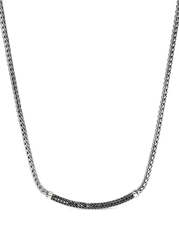John Hardy Sterling Black Sapphire Necklace
