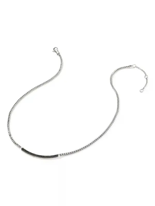 John Hardy Sterling Black Sapphire Necklace