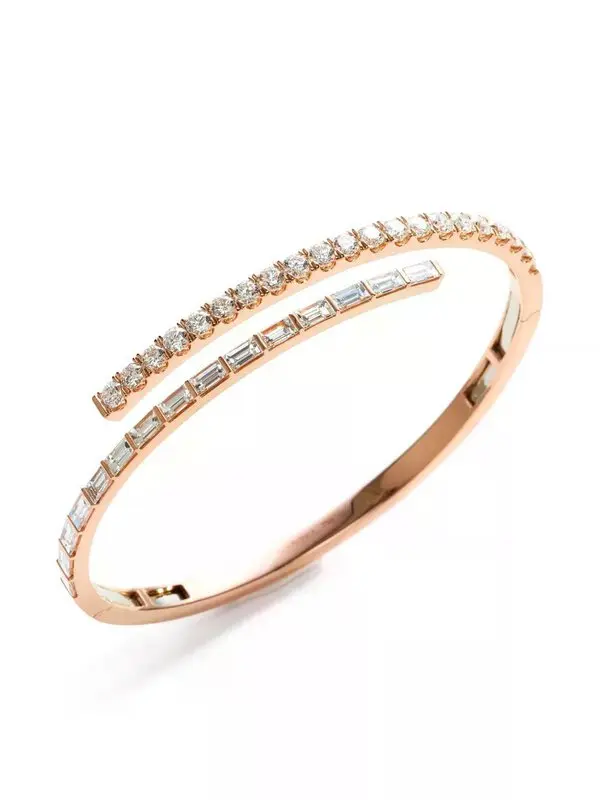 ALINKA 18kt Rose Gold Eclipse Diamond Bracelet - Pink