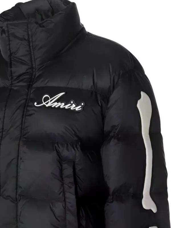 Amiri Bones Cropped Puffer Jacket
