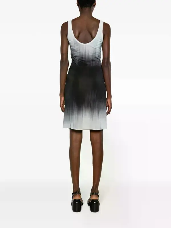 PETER DO Faded-effect Detachable-panel Dress