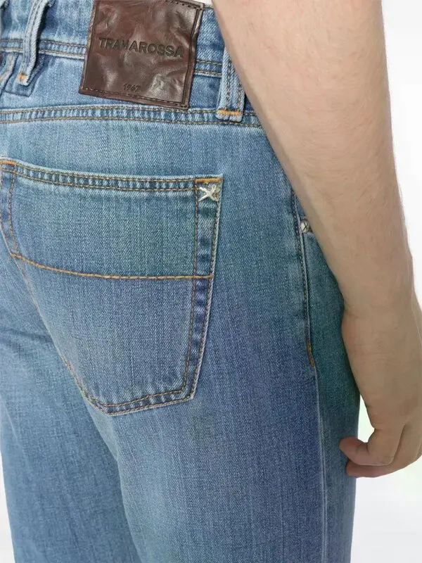 TRAMAROSSA Mid-rise Straight-leg Jeans