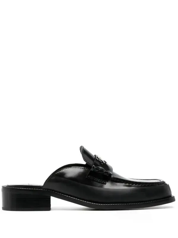 MISBHV Brutilist Slip-on Leather Loafers