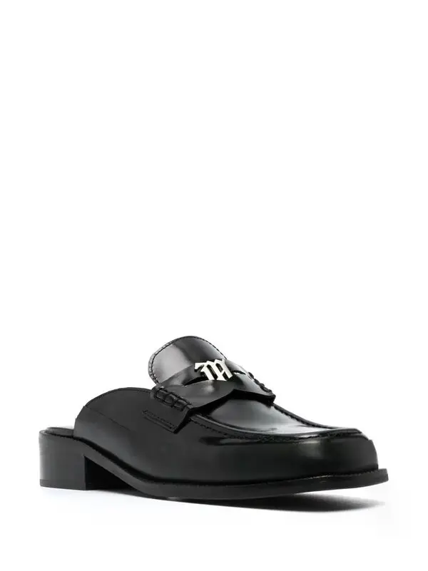 MISBHV Brutilist Slip-on Leather Loafers