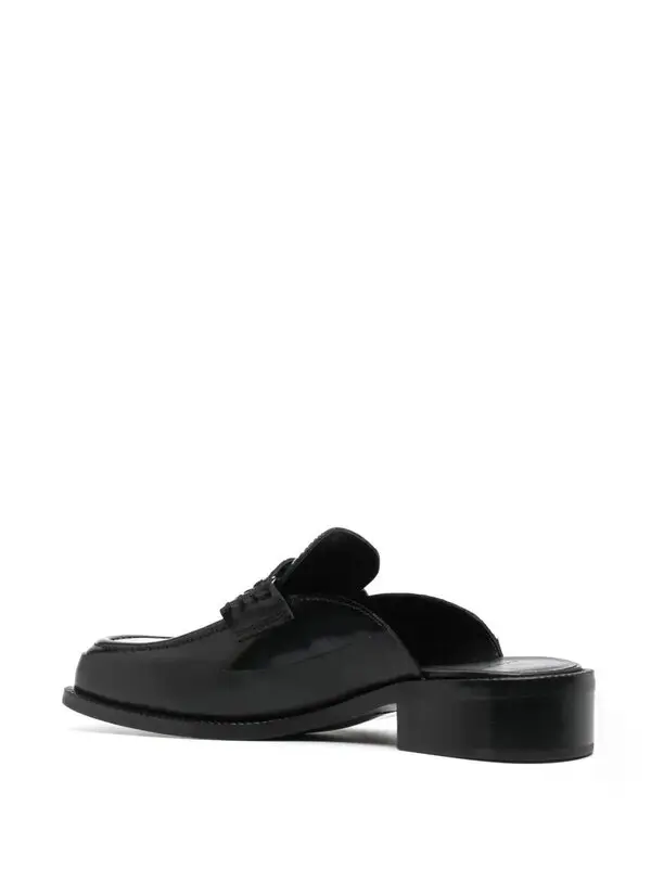 MISBHV Brutilist Slip-on Leather Loafers