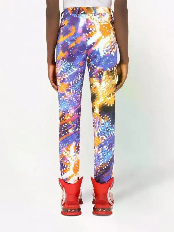 Dolce & Gabbana Luminaire Print Tailored Trousers