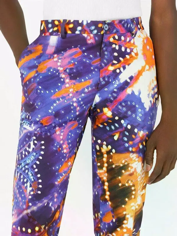 Dolce & Gabbana Luminaire Print Tailored Trousers