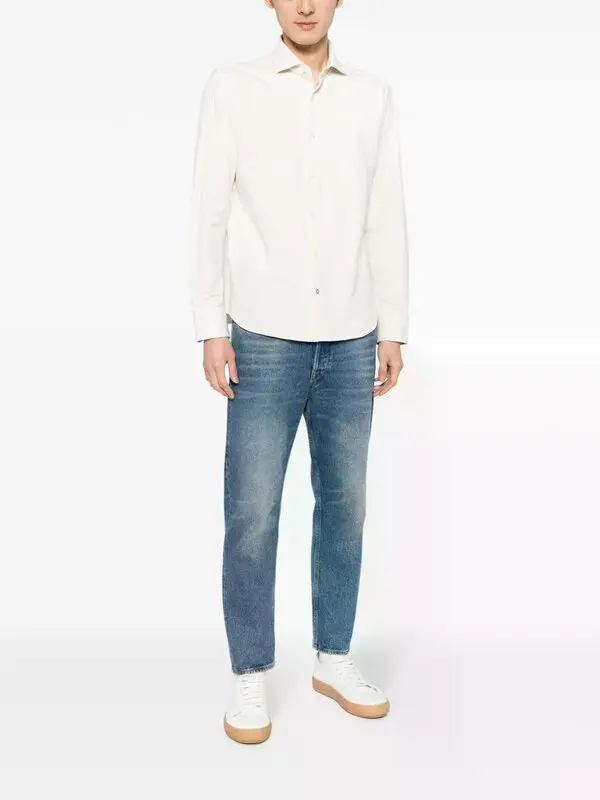 BOSS Stretch-cotton Twill Shirt