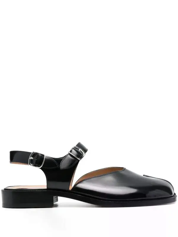 MAISON MARGIELA Tabi Ankle Strap Leather Sandals