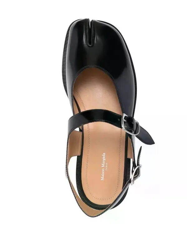 MAISON MARGIELA Tabi Ankle Strap Leather Sandals