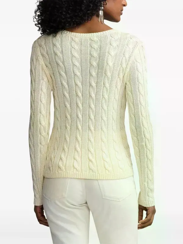 Ralph Lauren Cable Knit Silk Jumper