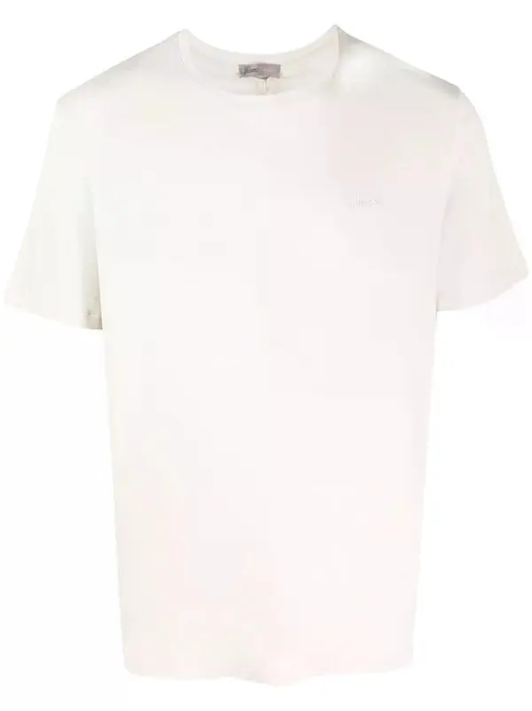 Herno Logo-plaque Cotton T-shirt