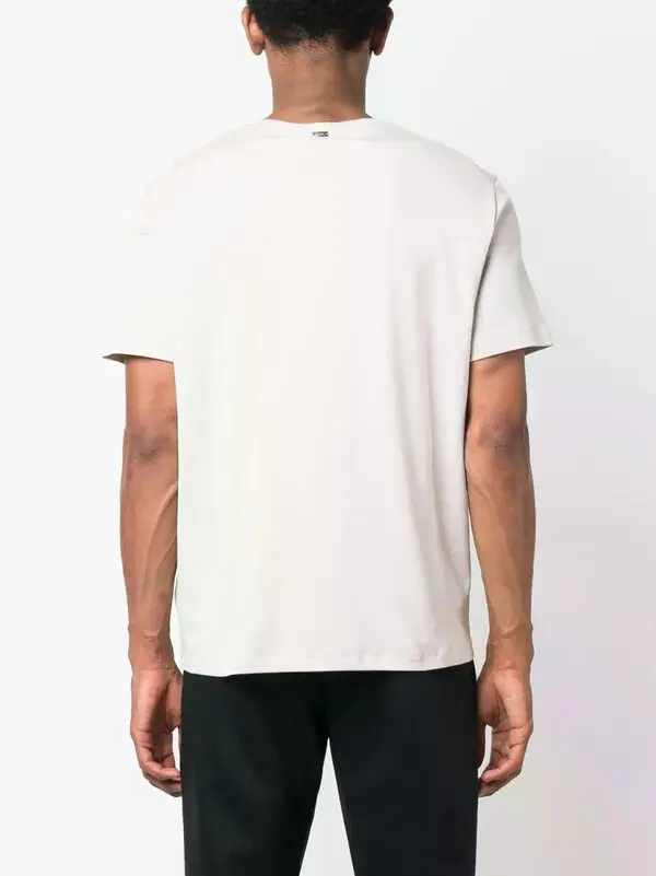 Herno Logo-plaque Cotton T-shirt