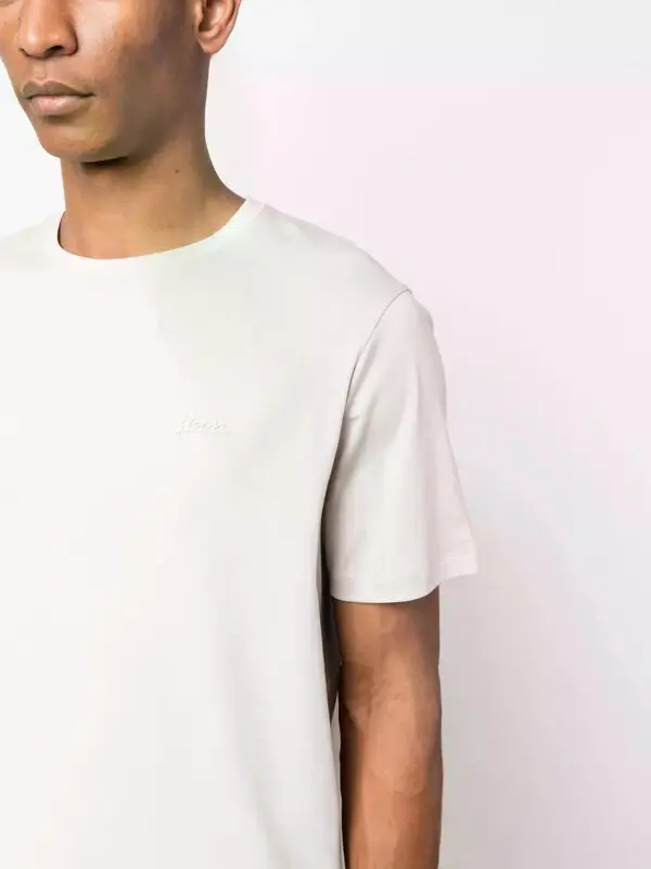 Herno Logo-plaque Cotton T-shirt
