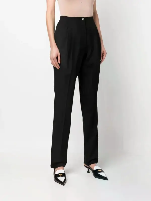 Rochas Tailored Trousers With Pleat Detail
