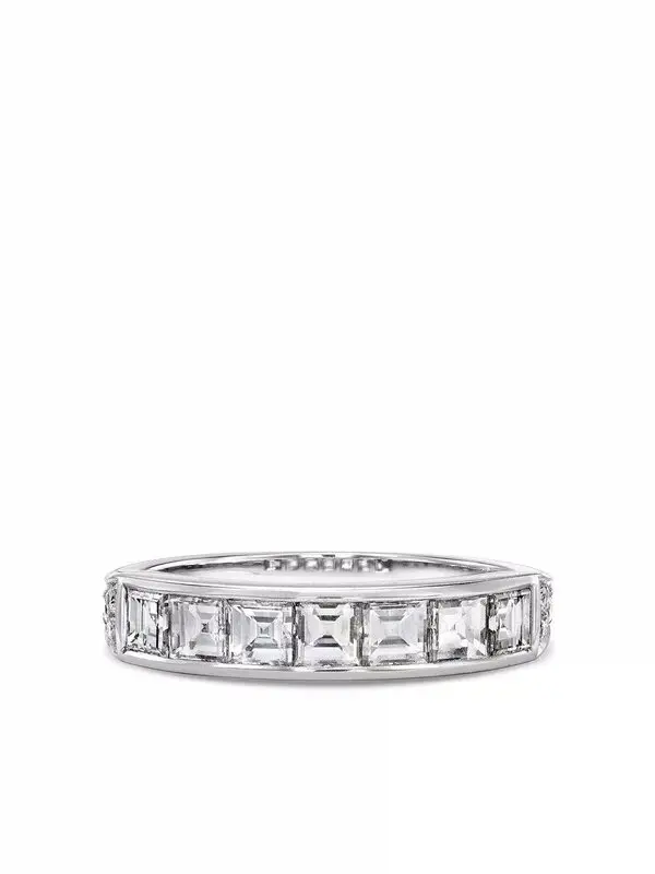 PRAGNELL Platinum Antrobus Diamond Ring - Silver