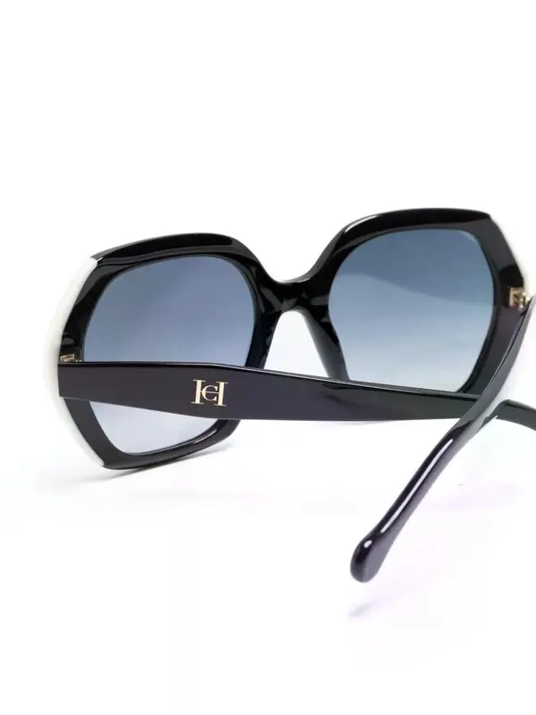 Carolina Herrera Oversized Frame Gradient Sunglasses