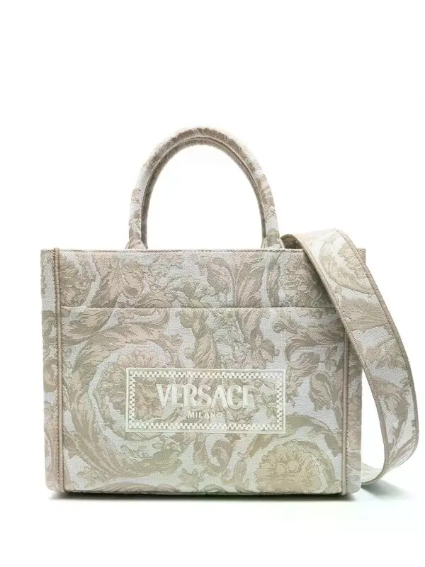 Versace Barocco Athena Tote Bag - Neutrals