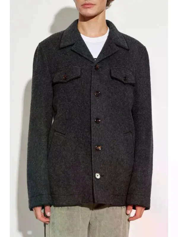 Dolce & Gabbana Mélange-effect Shirt Jacket