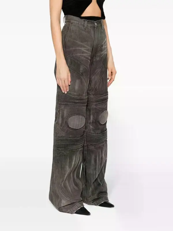 ALMAZ Knee-pad Biker Jeans