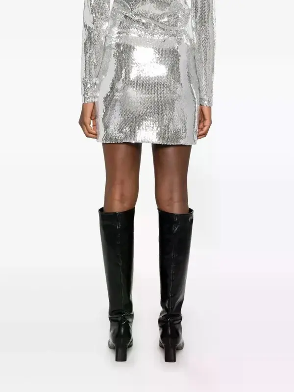 ROTATE BY BIRGER CHRISTENSEN Sequin Mini Skirt