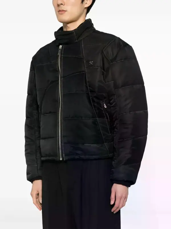 GMBH Quilted Jacket With Logo Plaque