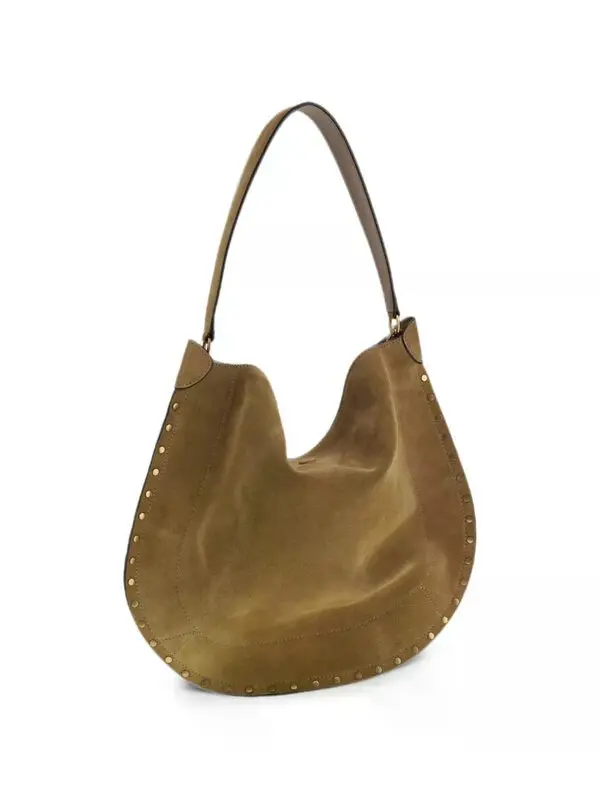 Isabel Marant Étoile Oskan Hobo Suede Shoulder Bag - Neutrals