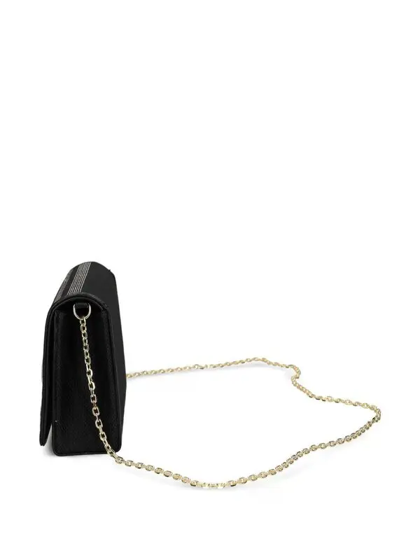 Moschino Logo Embroidered Crossbody Bag