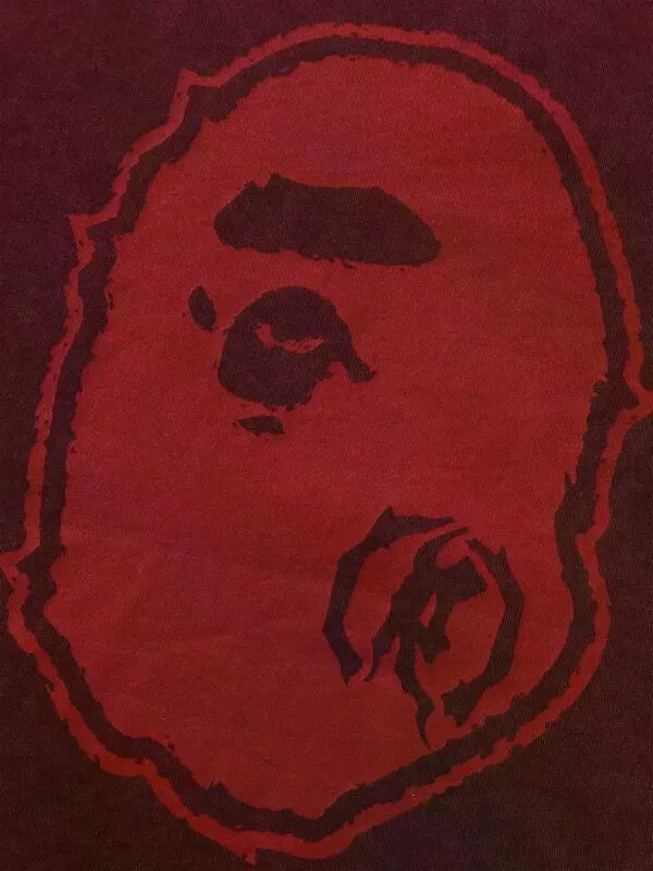 A BATHING APE Logo-print T-shirt - Red