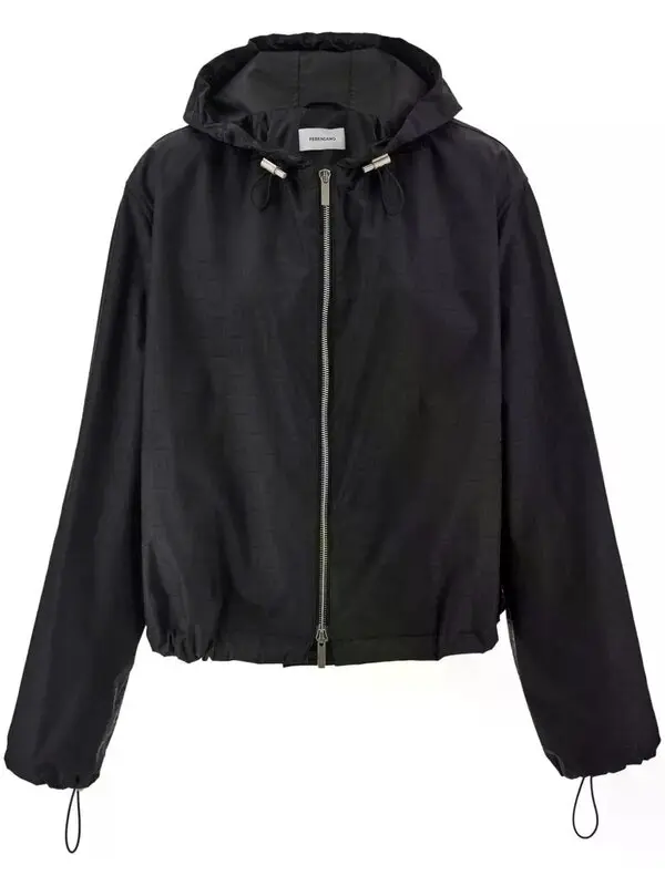 FERRAGAMO Monogram Windbreaker Jacket
