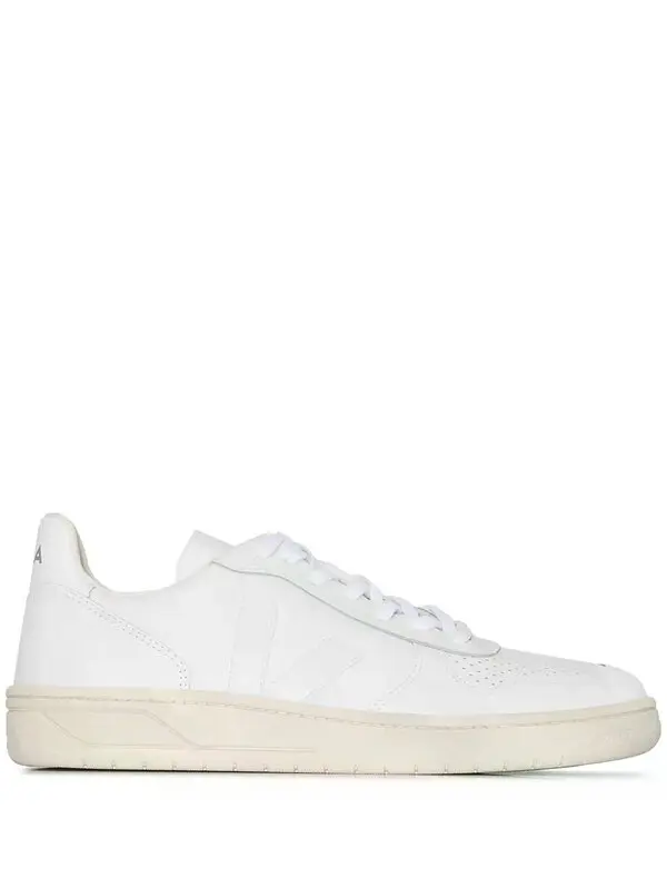 VEJA V-10 Low Top Sneakers - White