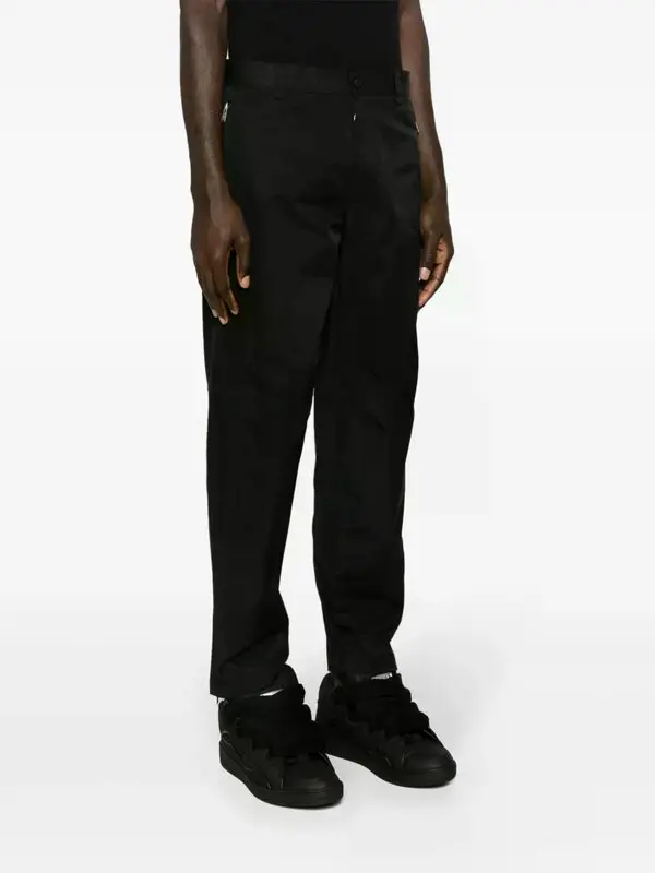 LANVIN Tapered-cut Biker Trousers