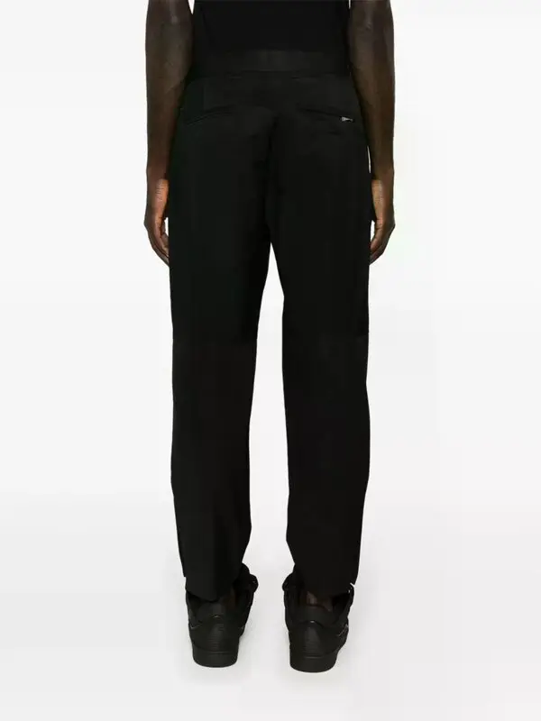 LANVIN Tapered-cut Biker Trousers