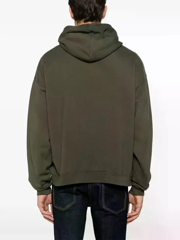 Dsquared2 Logo-embossed Cotton Hoodie