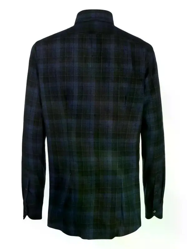XACUS Check-pattern Long-sleeve Shirt