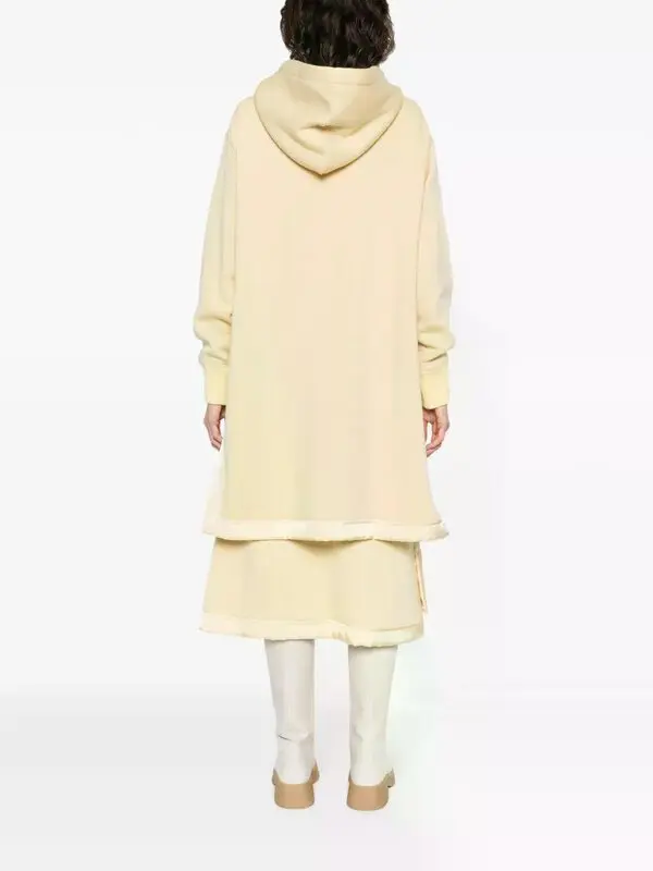 JIL SANDER Knitted Hoodie With Side Slits