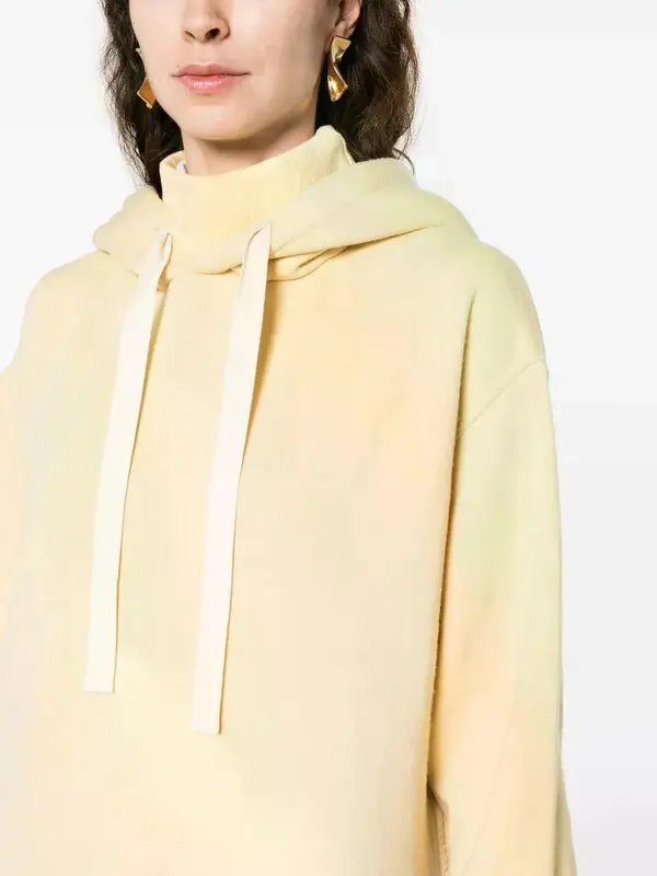 JIL SANDER Knitted Hoodie With Side Slits