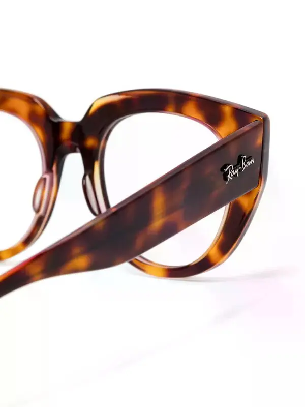 Ray-ban Doreen Cat Eye Tortoiseshell Eyeglasses - Brown