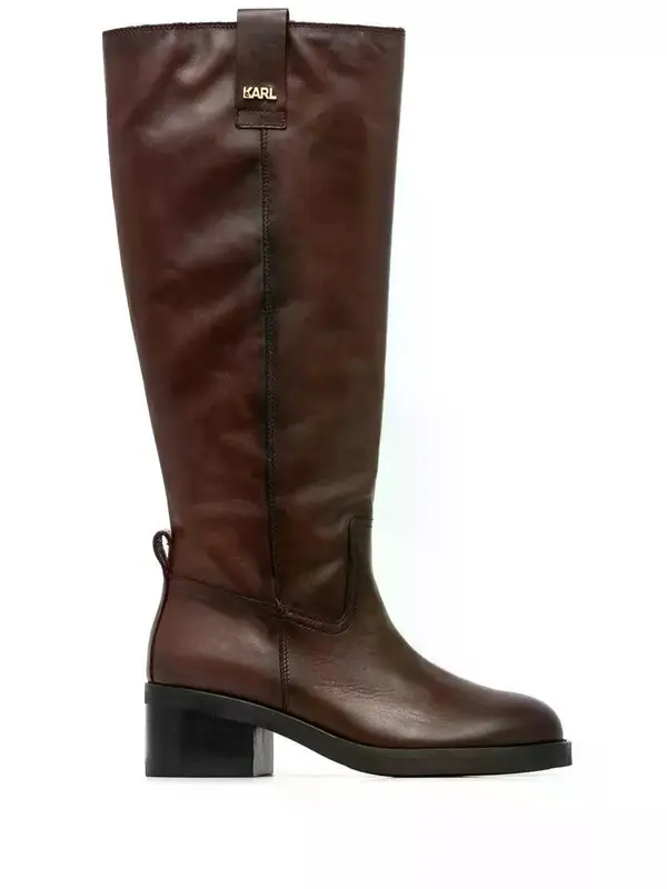 Karl Lagerfeld Brooklyn Boots - Brown