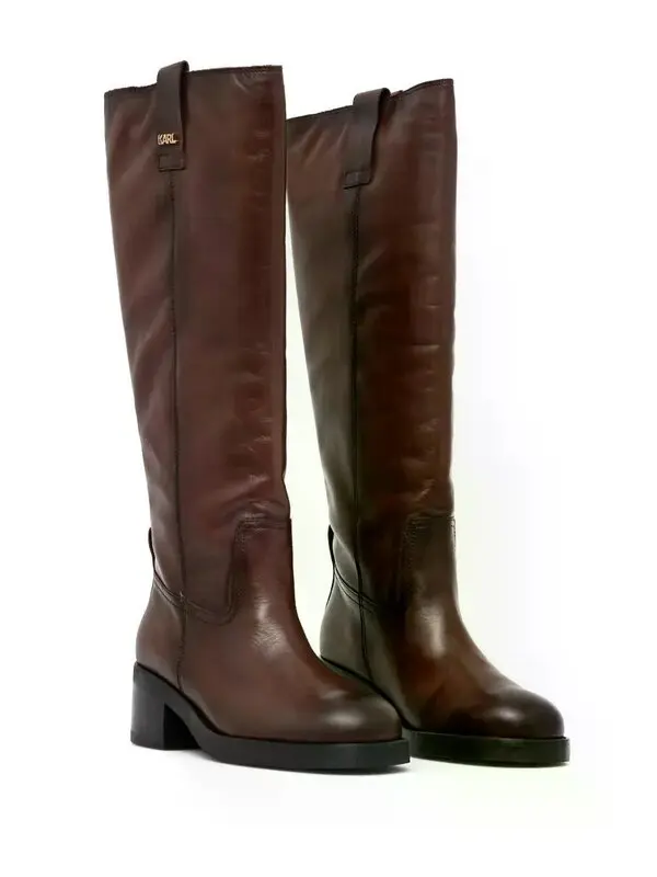Karl Lagerfeld Brooklyn Boots - Brown