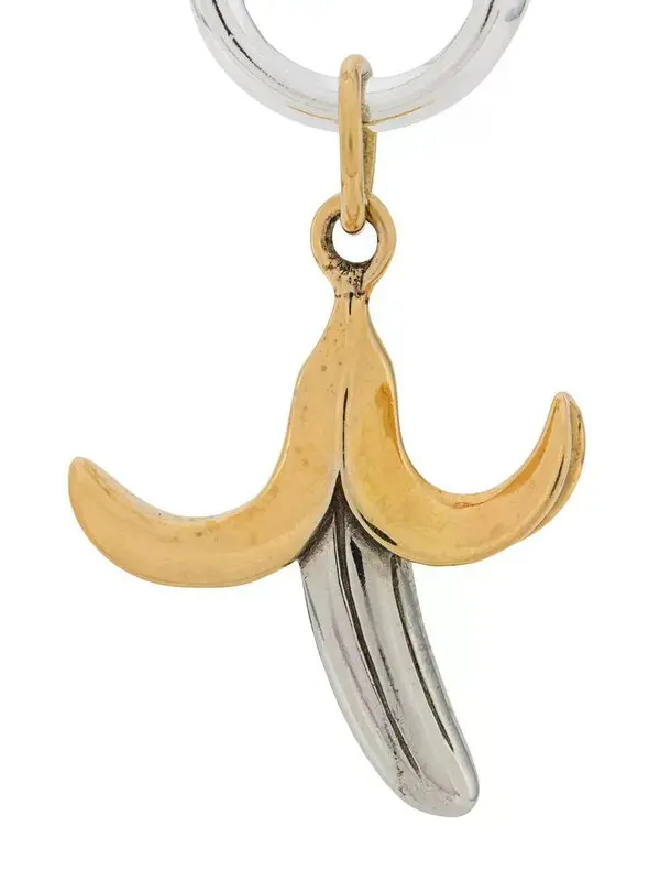 TRUE ROCKS Banana Hoop Earring - Silver