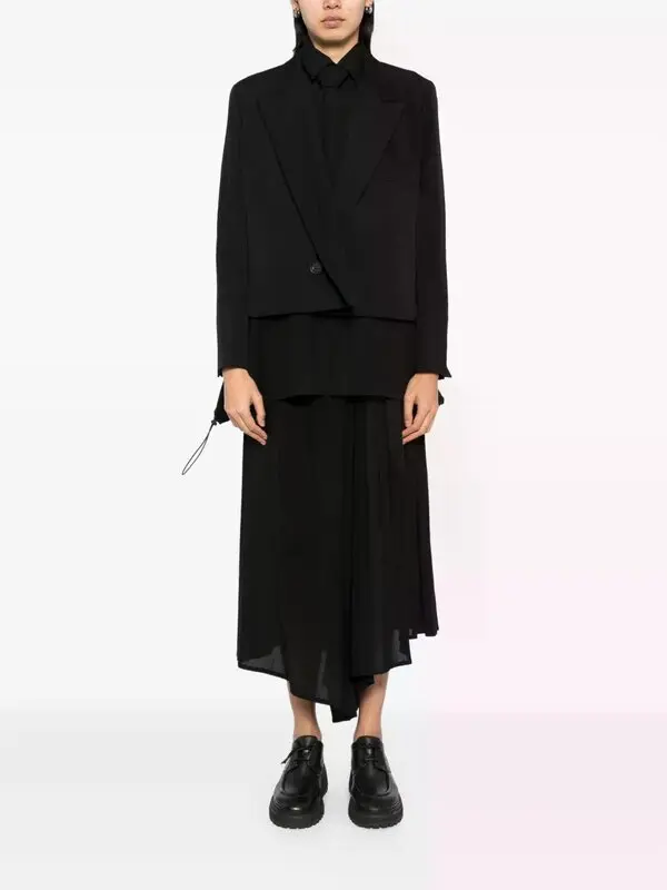 Yohji Yamamoto Cropped Blazer