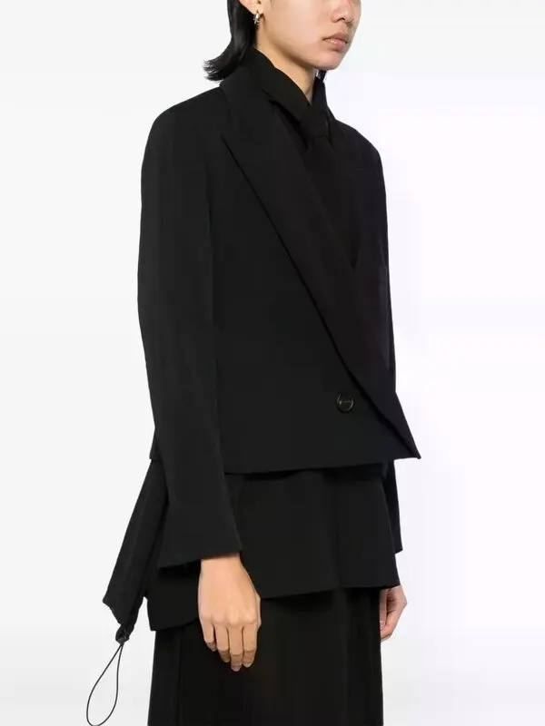 Yohji Yamamoto Cropped Blazer