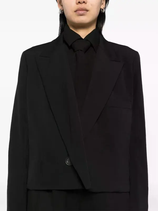 Yohji Yamamoto Cropped Blazer